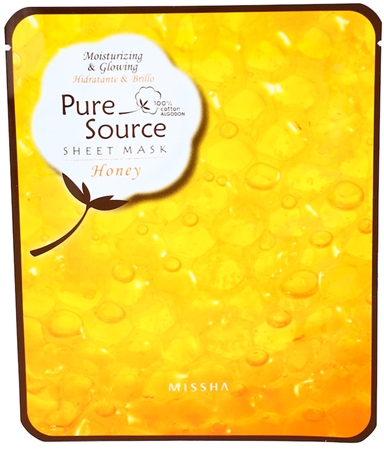 Missha Pure Source Hydrating Mask with Honey | notino.co.uk