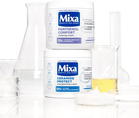 MIXA Ceramide Protect regenerating body cream for sensitive skin ...