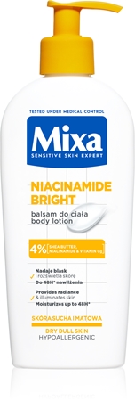 Mixa Niacinamide Bright Balsam Do Ciała Illuminating and Moisturizing ...