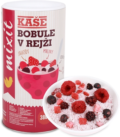 MIXIT Ryžová kaša s bobuľami instantná kaša bez lepku | notino.sk