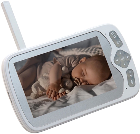 Momini BlissView Baby Monitor Moniteur audio numérique pour bébé ...