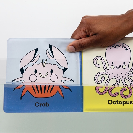 Mudpuppy Color Magic Bath Book Color The Ocean bath book | notino.co.uk