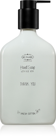 My Flame Fresh Cotton Thank you savon liquide mains | notino.be