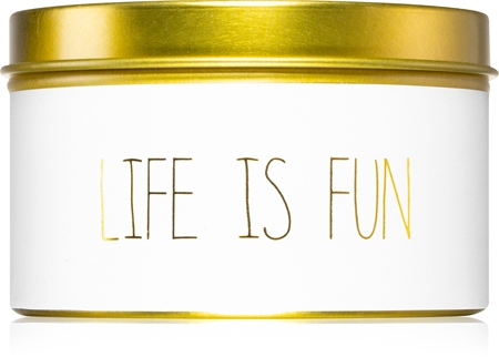 My Flame Fig's Delight Life Is Fun ароматна свещ в кутия | Аромати за ...