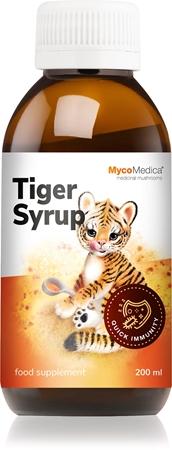 MycoMedica Tiger Syrup syrop z ekstraktami z grzybów leczniczych