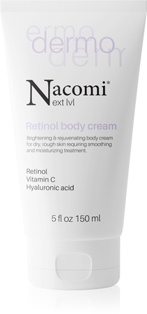 Nacomi Next Level Dermo Retinol crema rejuvenecedora para el cuerpo ...