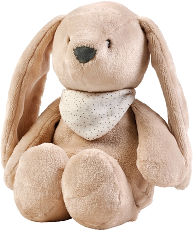 NATTOU Sleepy Bunny Beige sleep toy with cry sensor | notino.co.uk