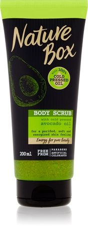 Nature Box Avocado Purifying Body Peeling | notino.co.uk