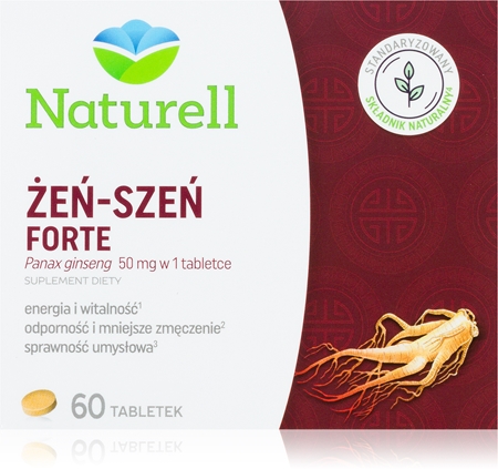 Naturell Żeń-szeń Forte tabletki do podtrzymania witalności