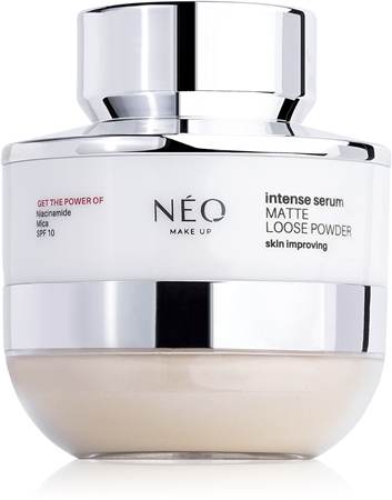 NEO MAKE UP Intense Serum Matte Loose Powder matujący puder sypki SPF 10