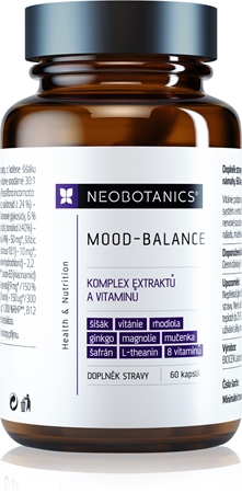 Neobotanics Mood-Balance kapsle pro podporu duševní rovnováhy | notino.cz