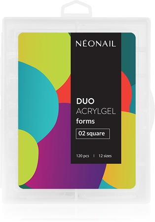 NEONAIL Duo Acrylgel Forms stencils for nails | notino.co.uk