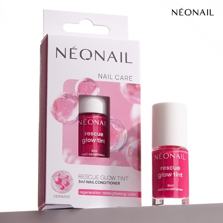 NEONAIL Rescue Glow Tint 3in1 Nail Conditioner vernis à ongles traitant ...