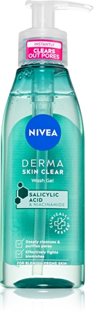 Nivea Derma Skin Clear Gel Facial Cleanser | notino.ie