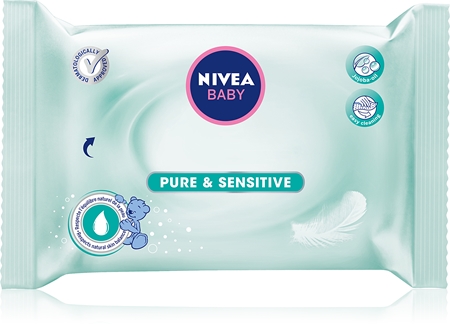 Nivea Baby Pure & Sensitive почистващи кърпички | notino.bg