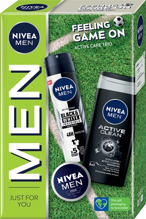 NIVEA MEN Feeling Game On gift set (for body and face) for men | notino ...