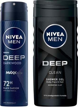 NIVEA MEN Deep Care gift set (for men) | notino.co.uk