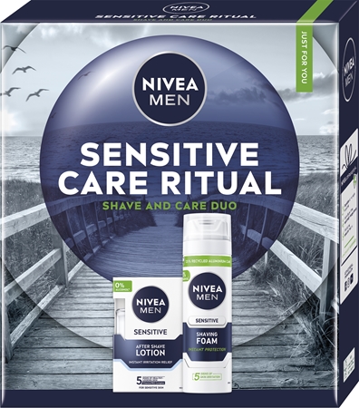 NIVEA MEN Sensitive Care Ritual dovanų rinkinys skutimuisi | notino.lt