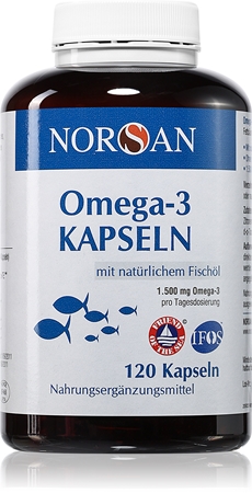 Norsan Omega-3 Total Kapseln für eine einwandfreie Funktion des ...