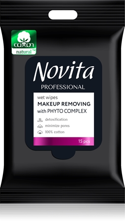 NOVITA Professional feuchte Abschminktücher für empfindliche Haut | Notino