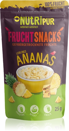 Nutripur Frucht Snacks Ananas Trockenfrüchte | notino.at