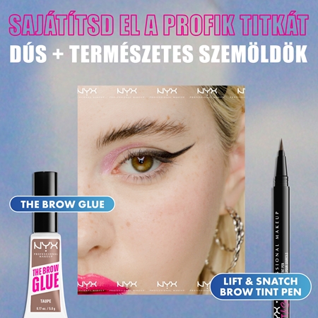 NYX Professional Makeup Lift&Snatch Brow Tint Pen szemöldök fixáló ...