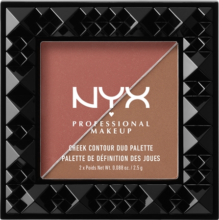 NYX Professional Makeup Cheek Contour Duo palette contour de visage ...