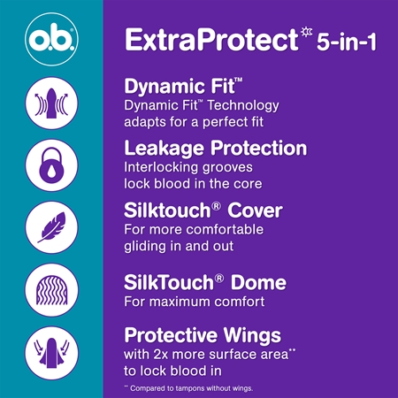 o.b. Extra Protect Normal Tampons | notino.de
