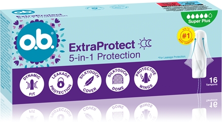 o.b. Extra Protect Super+ tampony | notino.cz