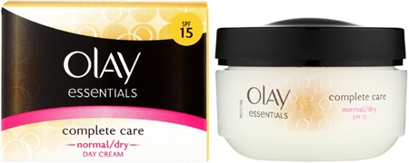 Olay Essentials Complete Care crema de día para pieles normales y secas ...