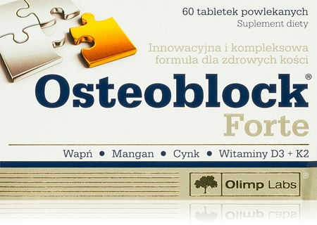 Olimp Osteoblock® Forte tabletki do wspomagania zdrowia kości i zębów