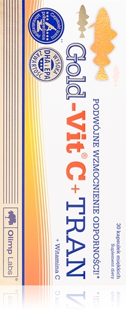 Olimp Gold-Vit C® + tran kapsułki na wzmocnienie odporności