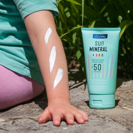 Olival Sun Mineral Kids Mjölk för solbränna SPF 50 | notino.se
