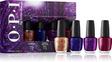 OPI Nail Lacquer Big Zodiac Energy gift set Scorpio Seduction(for nails ...