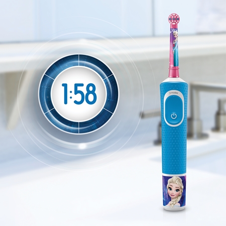 Oral B Vitality D100 Kids Frozen elektrische Zahnburste fur Kinder notino