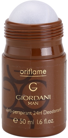 Oriflame Giordani Man Deodorant Roll-on for Men 50 ml | notino.co.uk