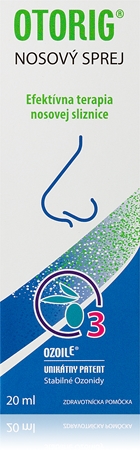 OTORIG Efektivní terapie nosní sliznice sprej na uvolnění ucpaného nosu ...