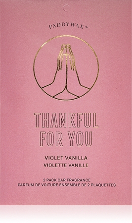 Paddywax Impressions Violet Vanilla désodorisant voiture | notino.fr