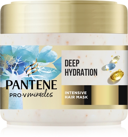 Pantene Pro-V Miracles Hydra Glow masque hydratant et nourrissant intense pour cheveux secs et ...