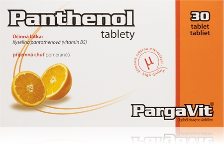 PargaVit Panthenol pomeranč suplemento alimenticio para favorecer el ...