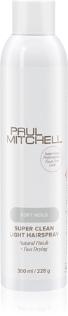 Paul Mitchell Soft Hold Super Clean Light Hairspray лак для волосся для ...