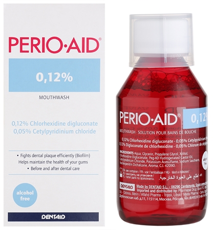 Perio·Aid Intensive Care dental gel for gums and the skin inside the ...