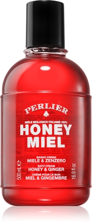 Perlier Honey Miel Honey & Ginger shower and bath cream | notino.co.uk