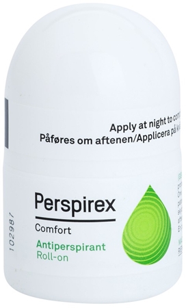 Perspirex Comfort antitranspirante roll-on con efecto de 3 a 5 días de ...