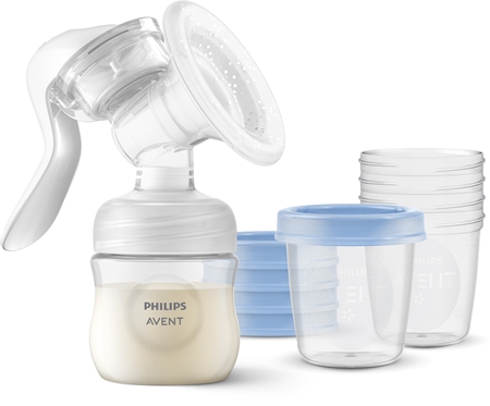 Philips Avent Breast Pumps SCF430/30 + VIA borstkolf + reservoir ...