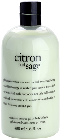 Philosophy Citron & Sage żel pod prysznic dla kobiet 480 ml | notino.pl