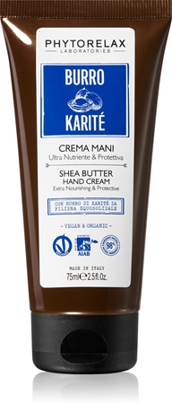 Phytorelax Laboratories Shea Butter nourishing hand cream with shea ...