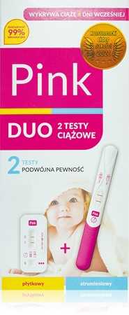 Pink Duo 2 pregnancy test | notino.co.uk