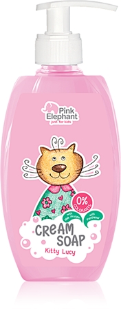 Pink Elephant Cream Soap Kitty Lisa savon crème pour enfant | notino.be