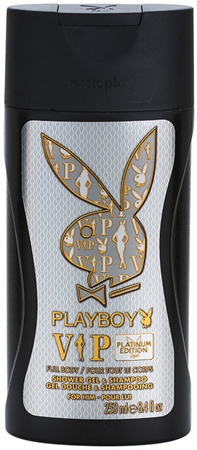 Playboy VIP Platinum Edition Duschgel Herren 250 ml